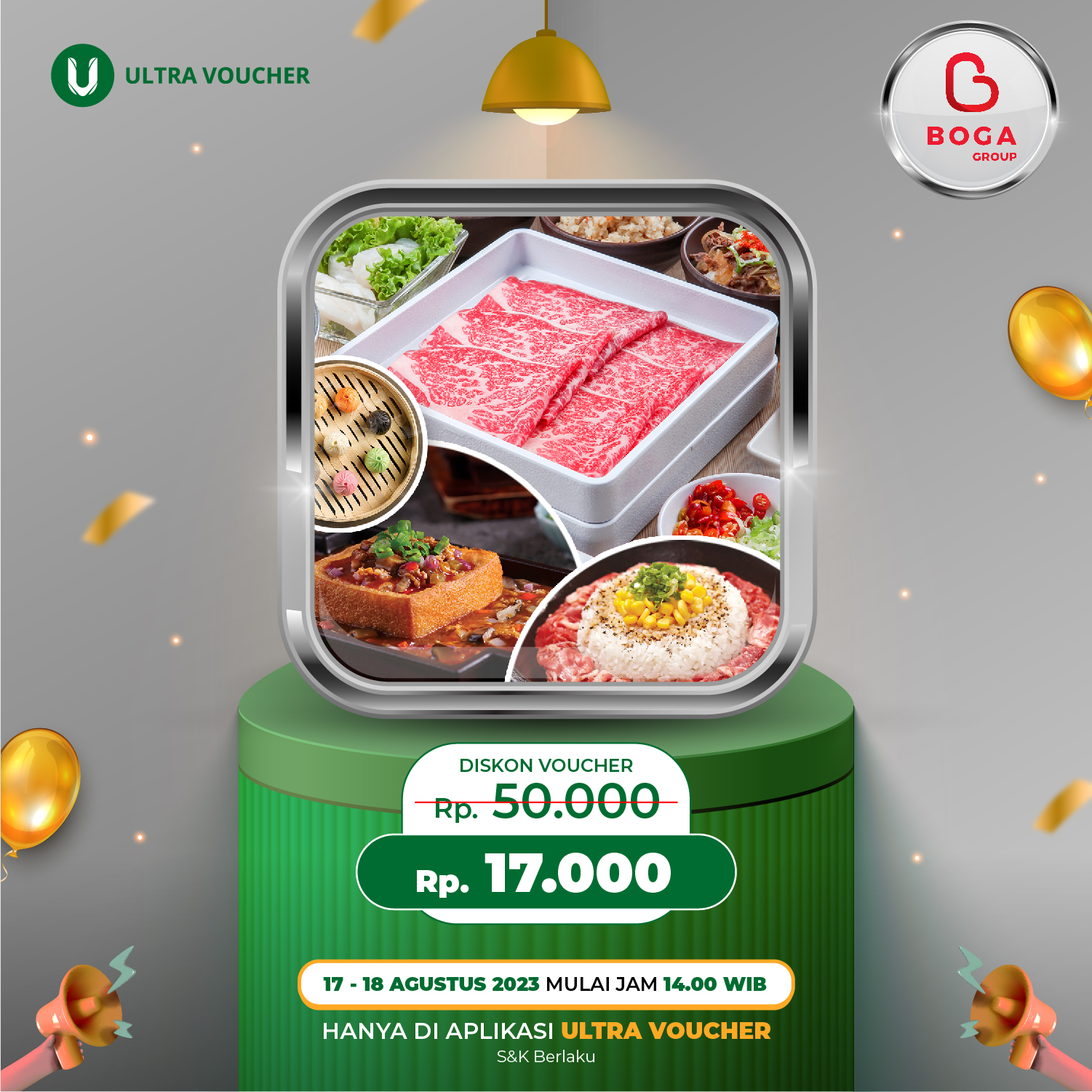 Rayakan Kemerdekaan, Promo 17 Agustus 2023 Serba Rp 17.000!