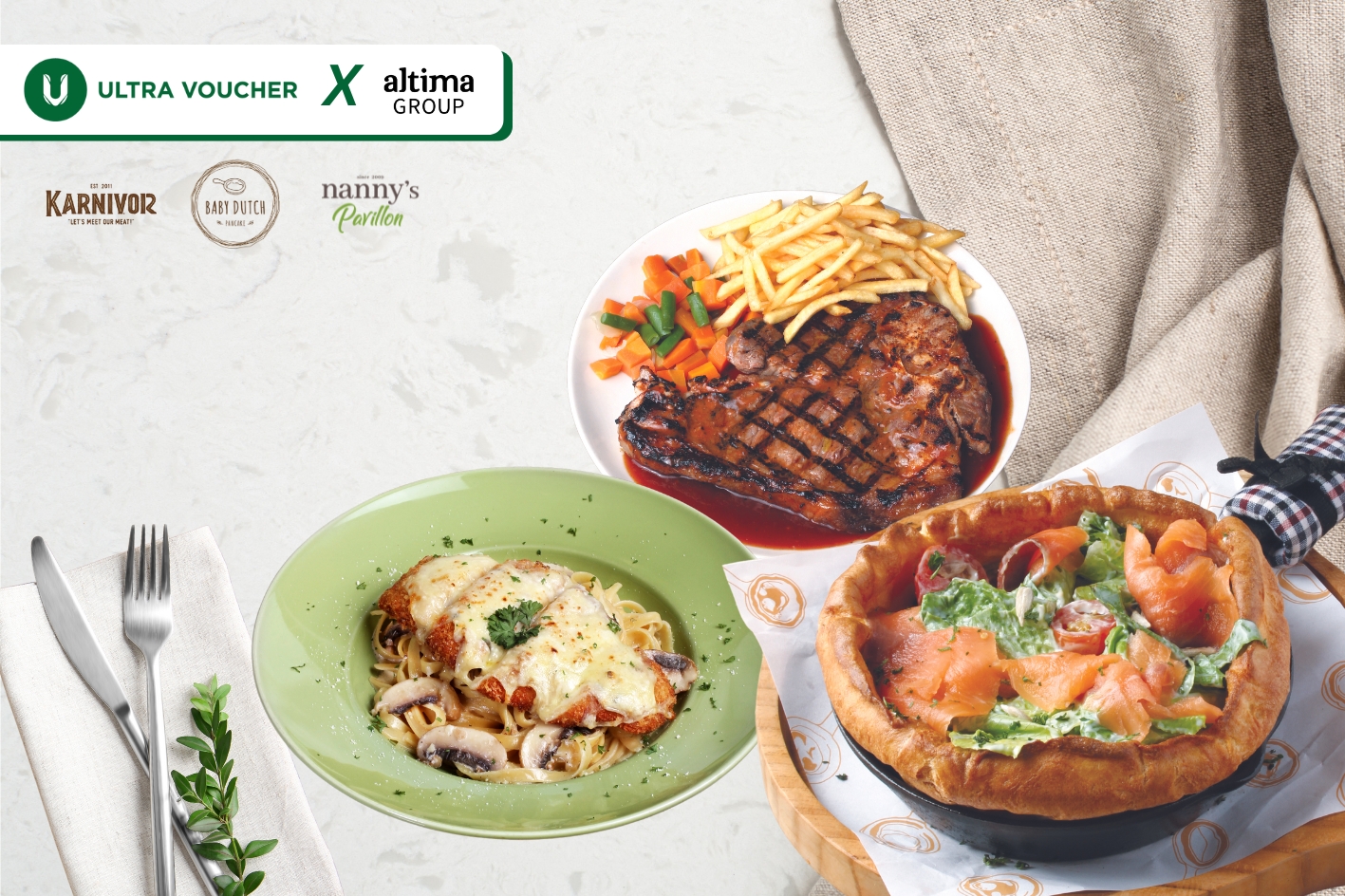 Voucher Makan dari Ultra Voucher untuk Buka Puasa Lebih Hemat