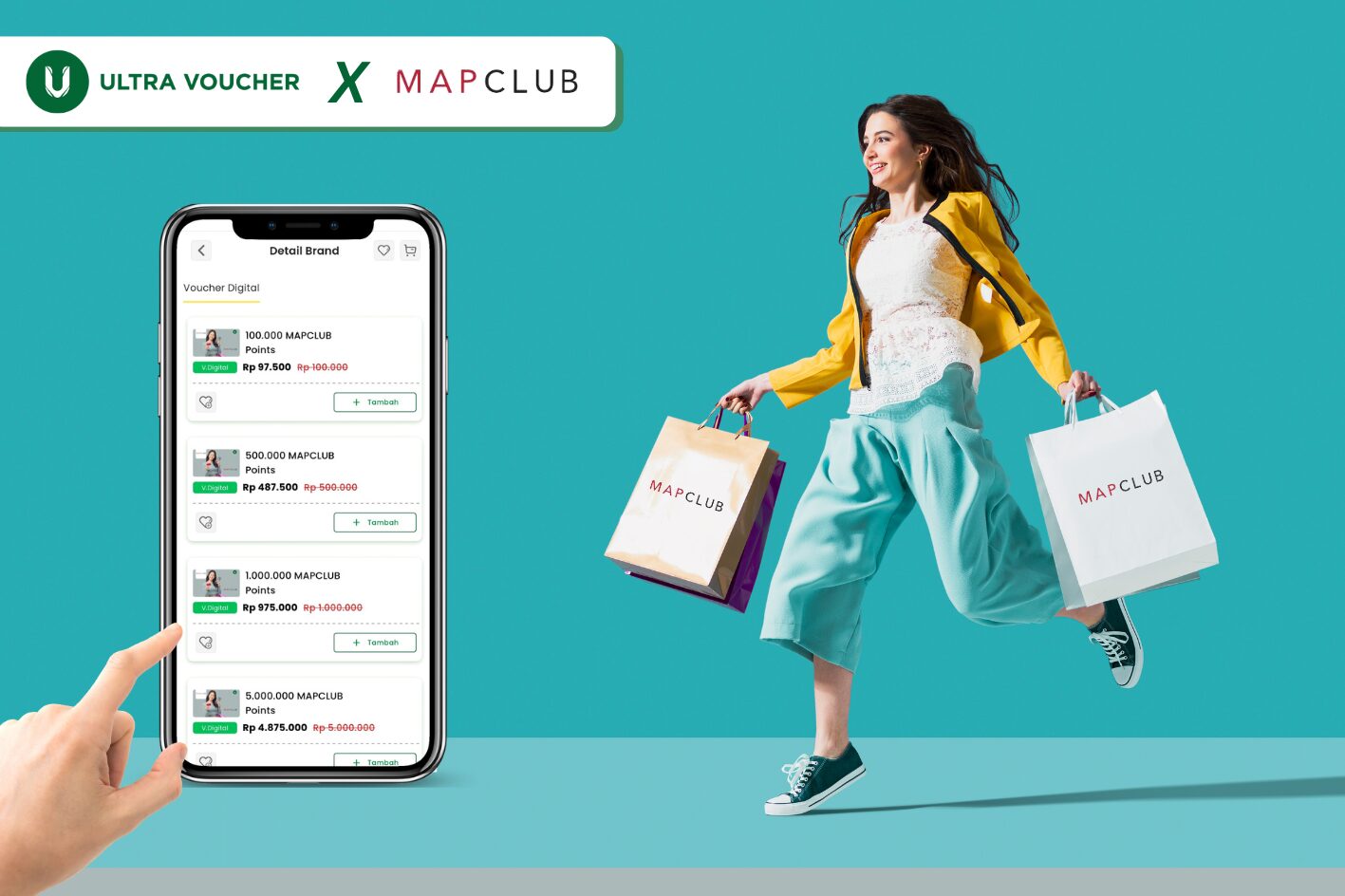 Belanja Semakin Hemat, Beli Voucher MAP Club di Ultra Voucher