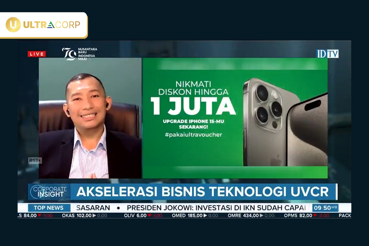 Ultra Corporation (UVCR) Fokus Memperkuat Kinerja dan Pengembangan Inovasi Produk B2C & B2B